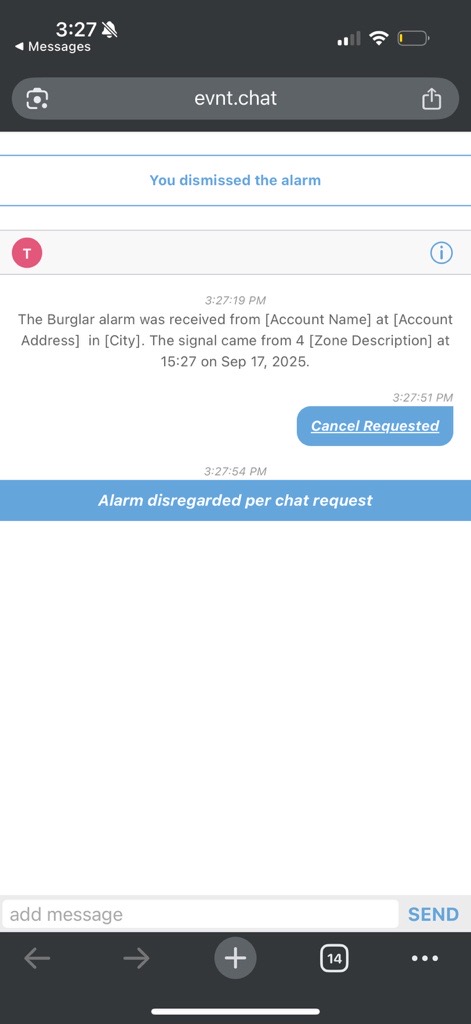 Becklar Chat Feature – AvantGuard